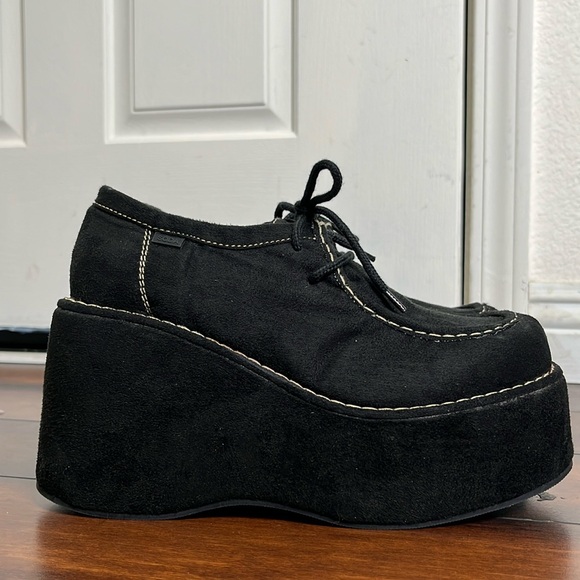 Soda | Shoes | Vintage Soda Chunky Platform Lace Up Shoes Y2k 9s Faux ...